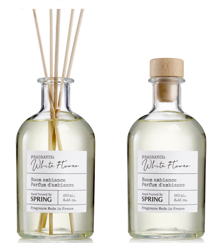White Collection reed diffusers - SPRING